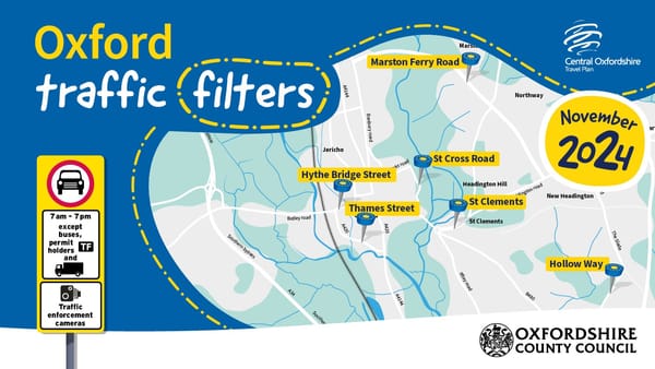 Breaking: Oxford congestion charge could start this autumn